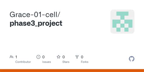 Github Grace 01 Cellphase3project
