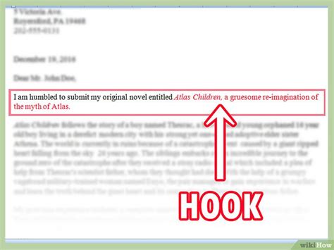 How To Write A Query Letter To A Literary Agent Examples