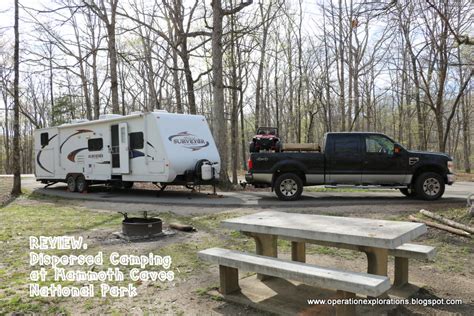 Operation Explorations Review Dispersed Camping At Mammoth Caves