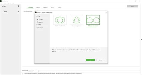 Start A Gui Neureco Regression Project — Neureco User Manual