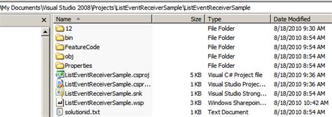 Creating Event Receivers In SharePoint With WSP Builder Aarebrot Net