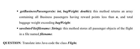 let s consider the same class passenger described in
