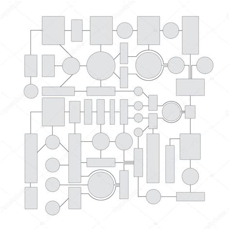 Flowchart Infographics Scheme Workflow Diagram Vector De Stock Por