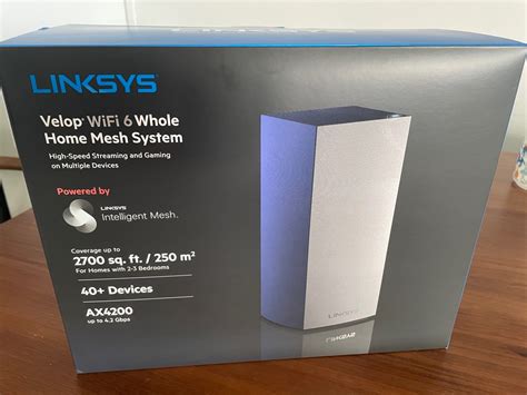Linksys Velop Ax4200 Wifi6 Mesh Router Computers And Tech Parts And Accessories Networking On