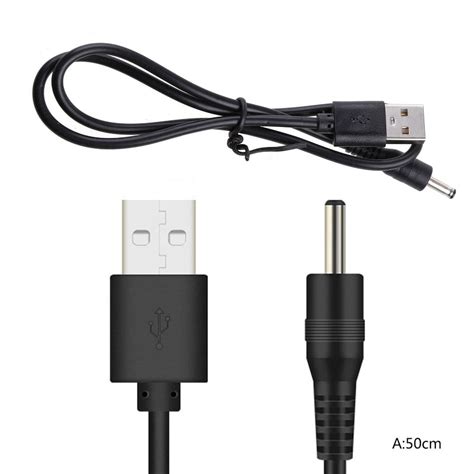 Tinysome Usb To Dc 3 5mm Charging Cable Usb A Male To 3 5 Jack Connector Charger Adapter