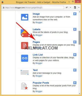 How To Create Sitemap Page In Blogger Blog Step By Step AxlMulat