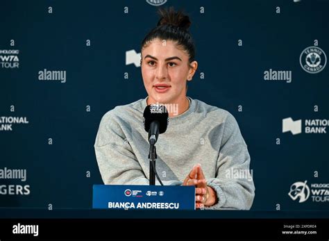 Toronto Canada 5th Aug 2024 Canadian Tennis Player Bianca Andreescu
