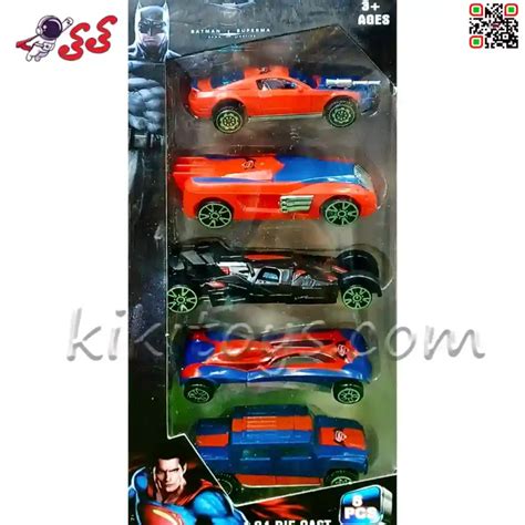 ماشین فلزی سوپرمن و بتمن اسباب بازی طرح هات ویلز کی کی تویزقیمتعکس