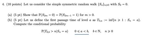 solved 4 10 points let us consider the simple symmetric