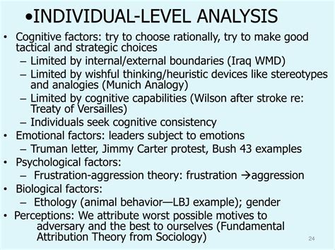 Ppt Levels Of Analysis Powerpoint Presentation Free Download Id249636