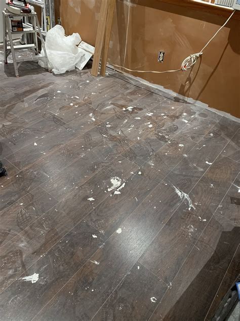 Whats The Best Way To Remove The Dropped Spackle On My Floor Rdiy