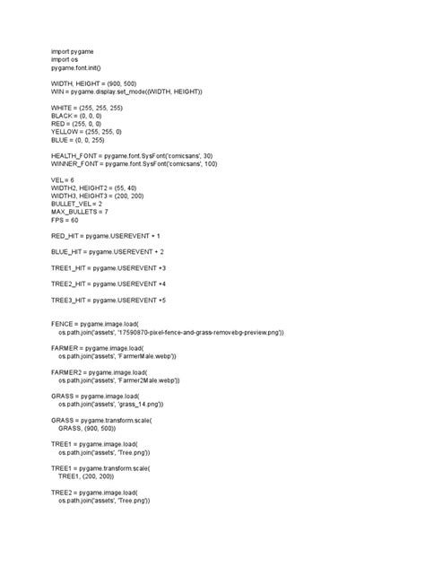 Mini Game Code Pdf Computers