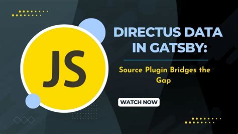 Directus Data In Gatsby Source Plugin Bridges The Gap