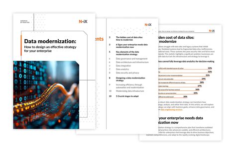 Data Modernization How To Design An Effective Strategy For Your Enterprise [pdf] N Ix