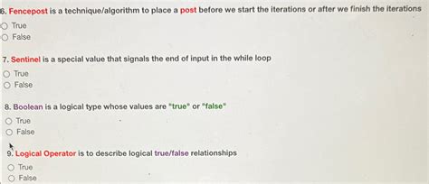solved fencepost is a technique algorithm to place a post