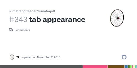 tab appearance · issue 343 · sumatrapdfreader sumatrapdf · github