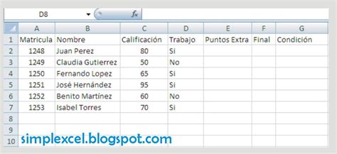 Simplexcel Formula Si Excel 2007