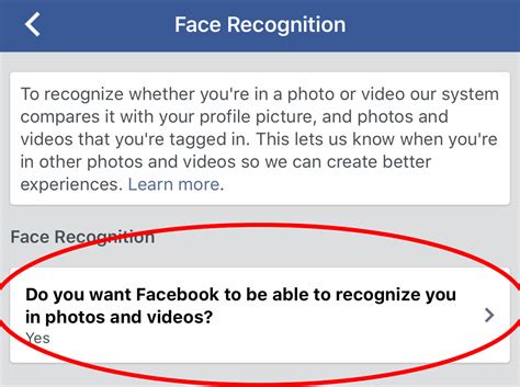 How To Turn Off Facebook S New Face Recognition Features Mashable