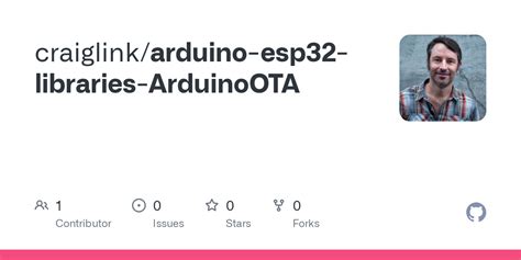 Github Craiglinkarduino Esp32 Libraries Arduinoota