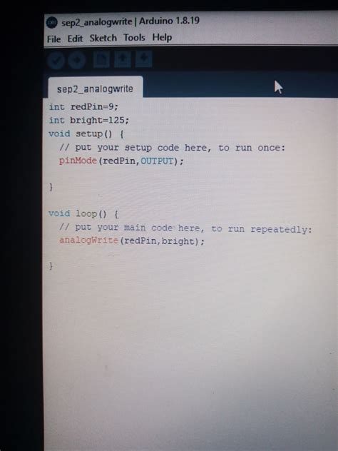 Oluwatoyosi Adeyemi On Linkedin I Learnt How To Code Using Analogwrite