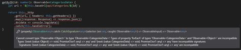Angular Cannot Convert Type Observable To Type Observable Stack