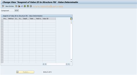 0fila00924 Sap Tcode Fill Structure Using Value Ids