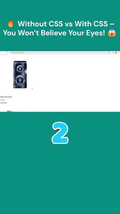 🚀 Without Css Vs With Css Product Card Glow Up 🔥webdevelopment