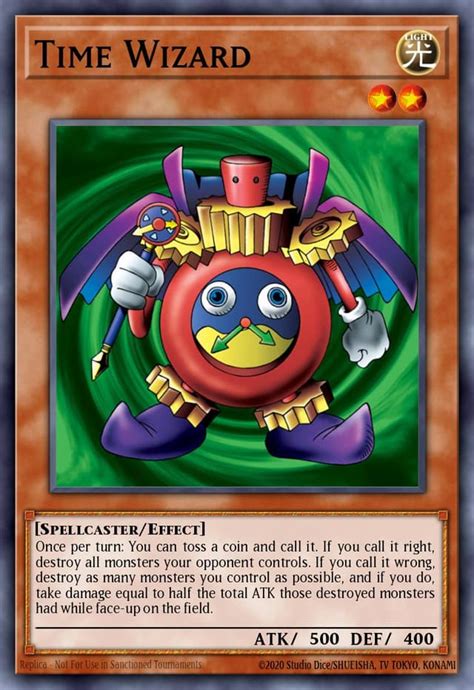 Yu Gi Oh Card Info Time Wizard From Set Dark Beginning 2 · Table