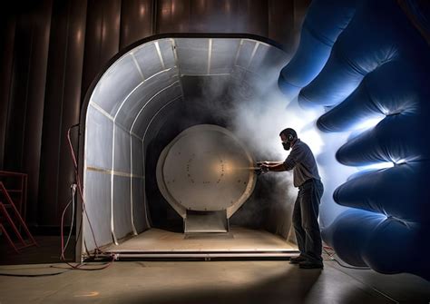 Premium Ai Image Working As An Aerospace Engineer