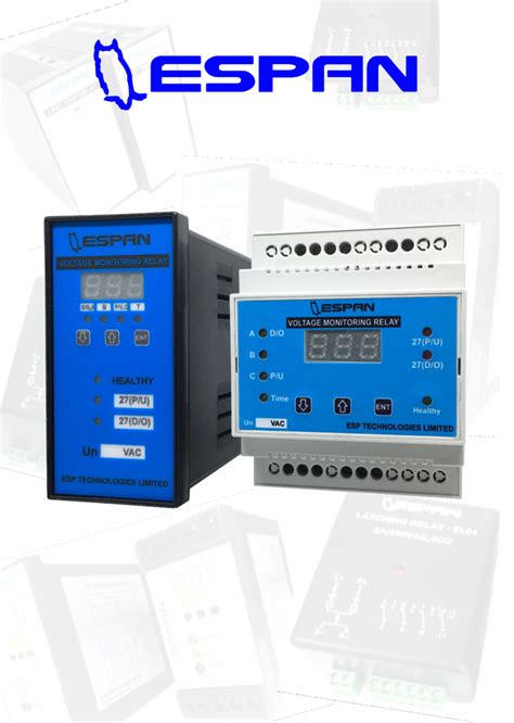 Digital Ac Voltage Monitoring Relay Esptechnologies