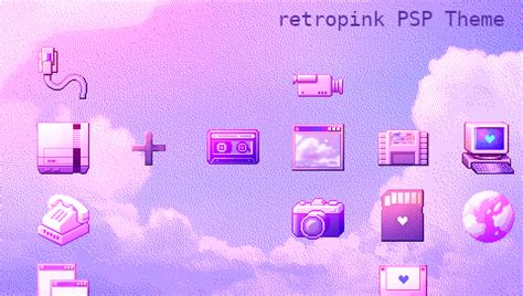 Retropink Psp Theme Ptf Mistéxpis Ko Fi Shop