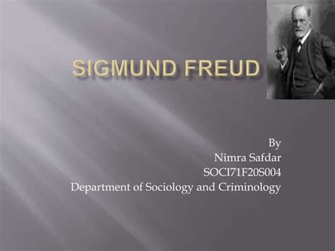 Psychoanalysis Ppt