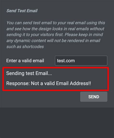 How To Send Test Emails Elemailer