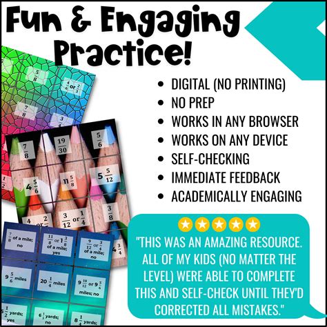 add and subtract fractions digital puzzles {5 nf 1} 5th grade math