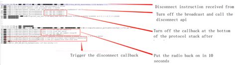 Cc2642r：cc2642 Disconnect Reason 0x08 And Turn Off The Broadcast