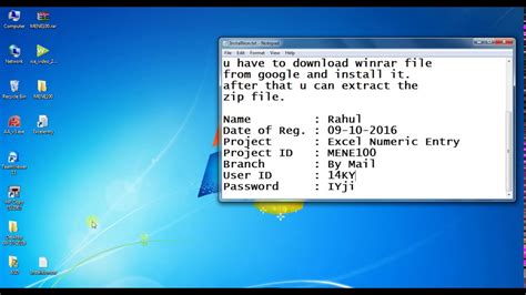 excel numeric entry demo video youtube