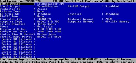 Trs 80 Model Iii 4 4p Emulator Page