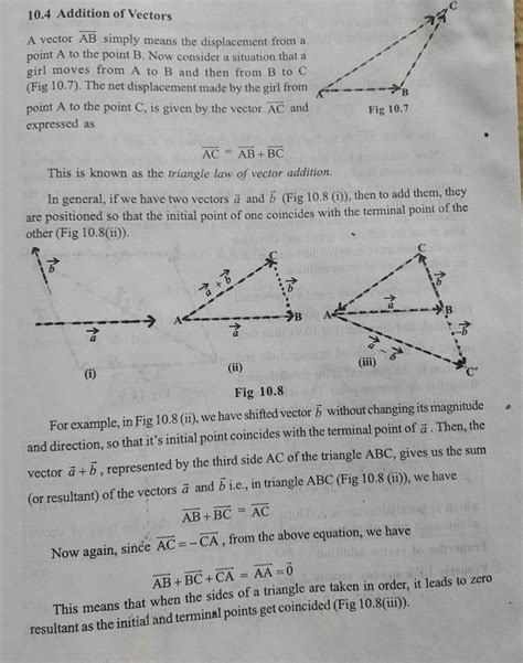 Detailed Explanation About Vectors Bsc Mathematics Studocu