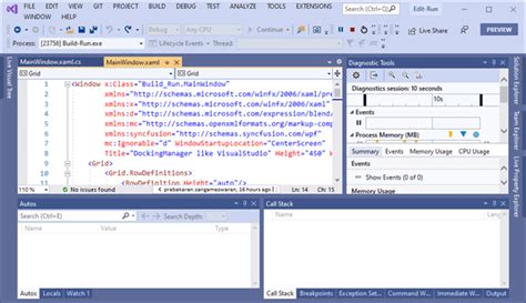How To Achieve Visual Studio Like Layout State Persistence In WPF