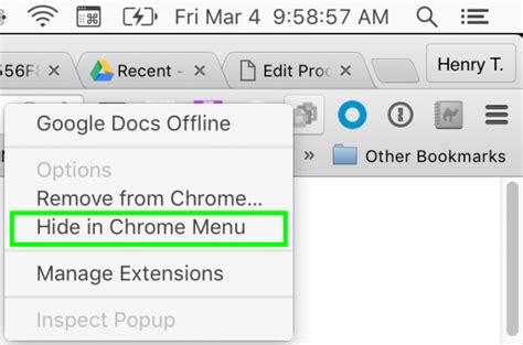 How To Hide Chrome Extensions Laptop Mag