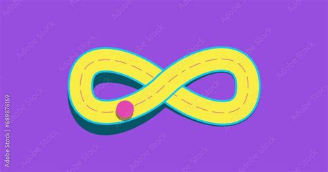 Infinity Sign Seamless Loop 2d Animation Infinity Symbol Loading Animation Endless Infinity