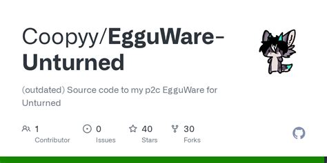 Github Coopyy Egguware Unturned Outdated Source Code To My P C Egguware For Unturned