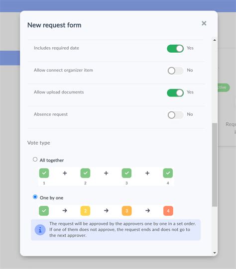 How To Set Up An Approval Workflow Settings Of Workflow And Requests Aptien