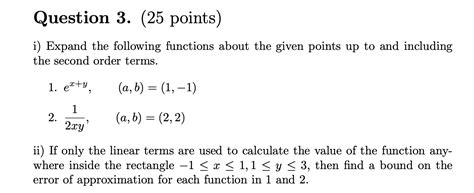 Solved Question 3 25 ﻿pointsi ﻿expand The Following