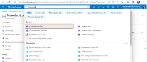 Creating An Azure Kubernetes Service AKS Cluster Step By Step Merocloud