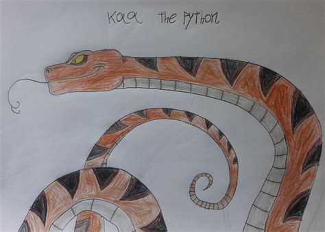 Kaa The Python By Lukasrex101299 On Deviantart