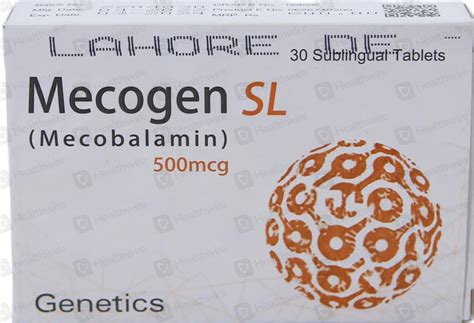 Mecogen Sl 500mcg 30 Tablets Price In Pakistan Uses Dosage Side