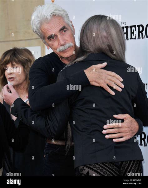 L R Sam Elliott And Daughter Cleo Elliot Together At The Hero Los