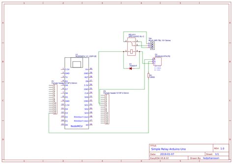 Simple Relay Nodemcu Platform For Creating And Sharing Projects OSHWLab