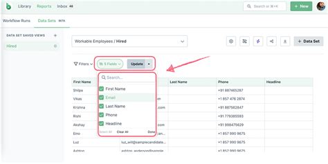 Data Set Automations